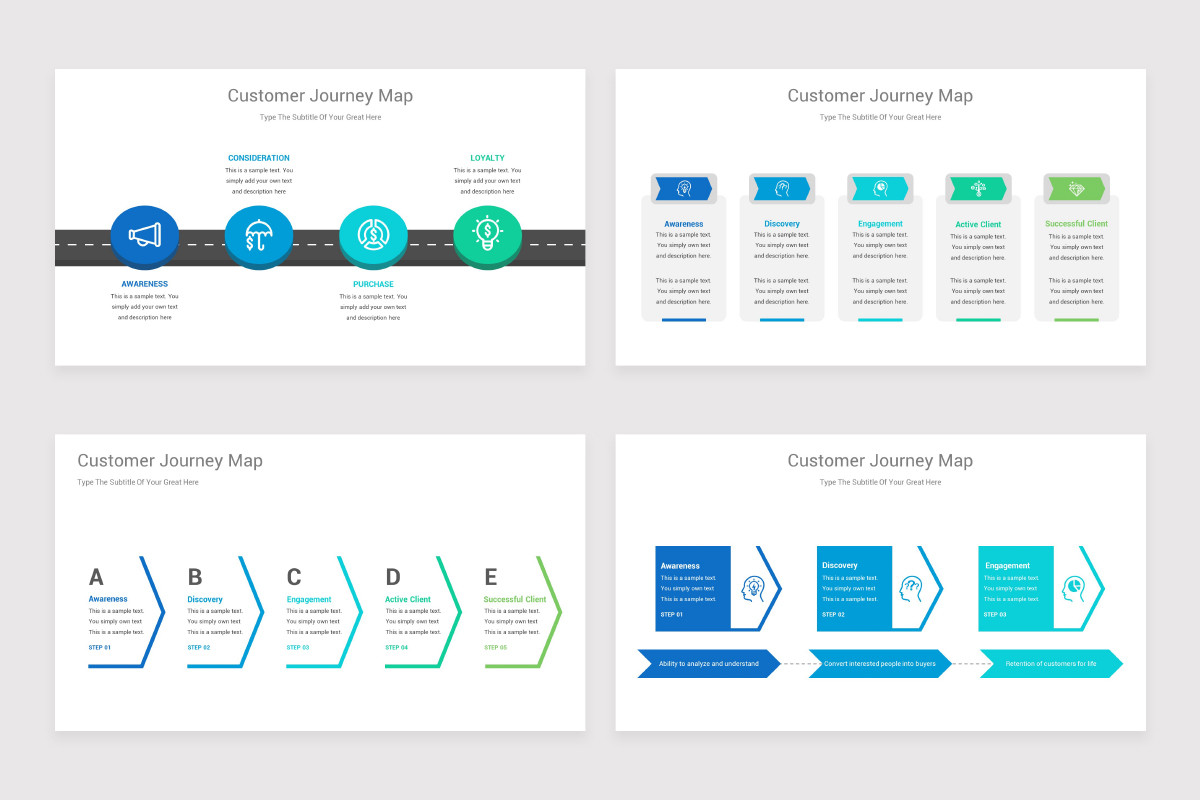 Customer Journey Map Keynote Template diagrams | Nulivo Market Customer Journey Map Keynote Template diagrams | Nulivo Market