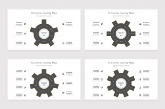 Customer Journey Map Keynote Template diagrams | Nulivo Market