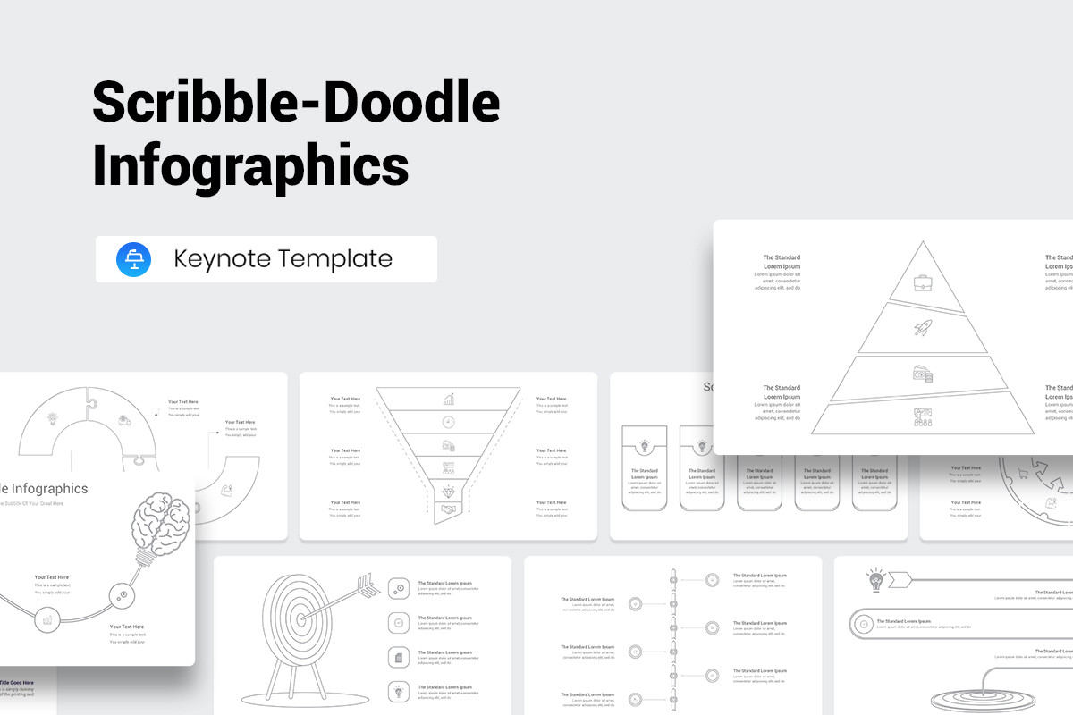Scribble Infographics Keynote Presentation | Nulivo Market