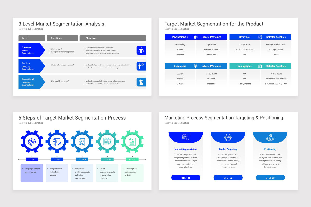 Market Targeting Strategy Google Slides Template | Nulivo Market