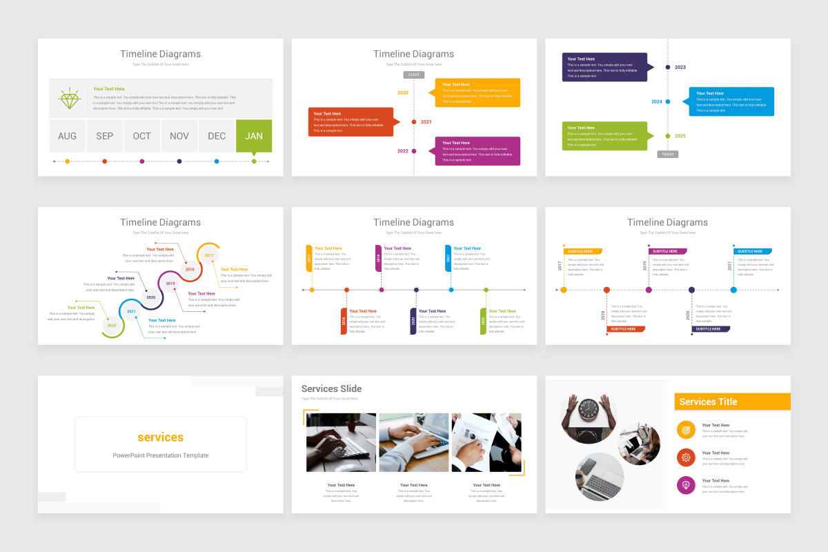 Clean Multipurpose Google Slides Template | Nulivo Market