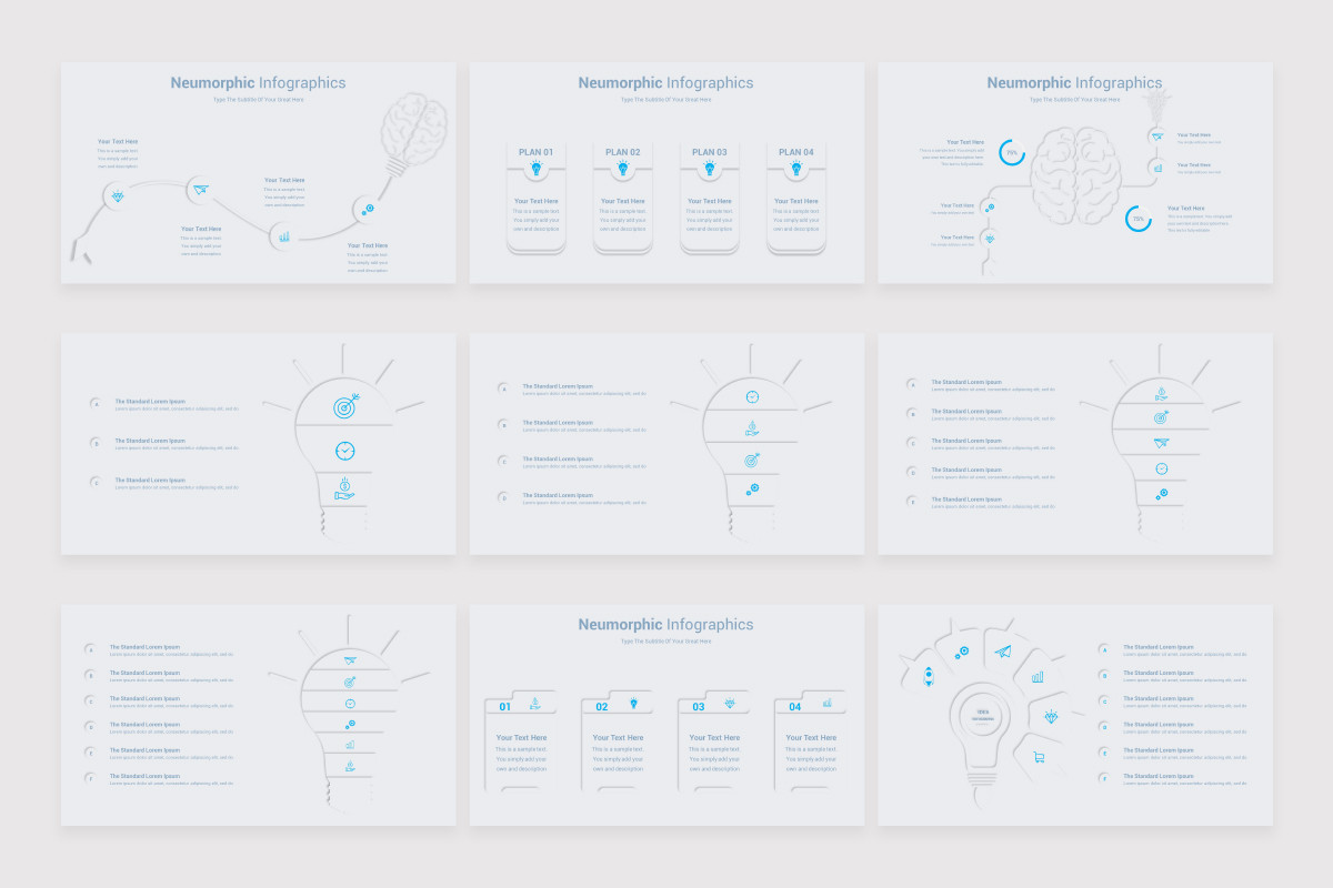 Clean Multipurpose Google Slides Template | Nulivo Market
