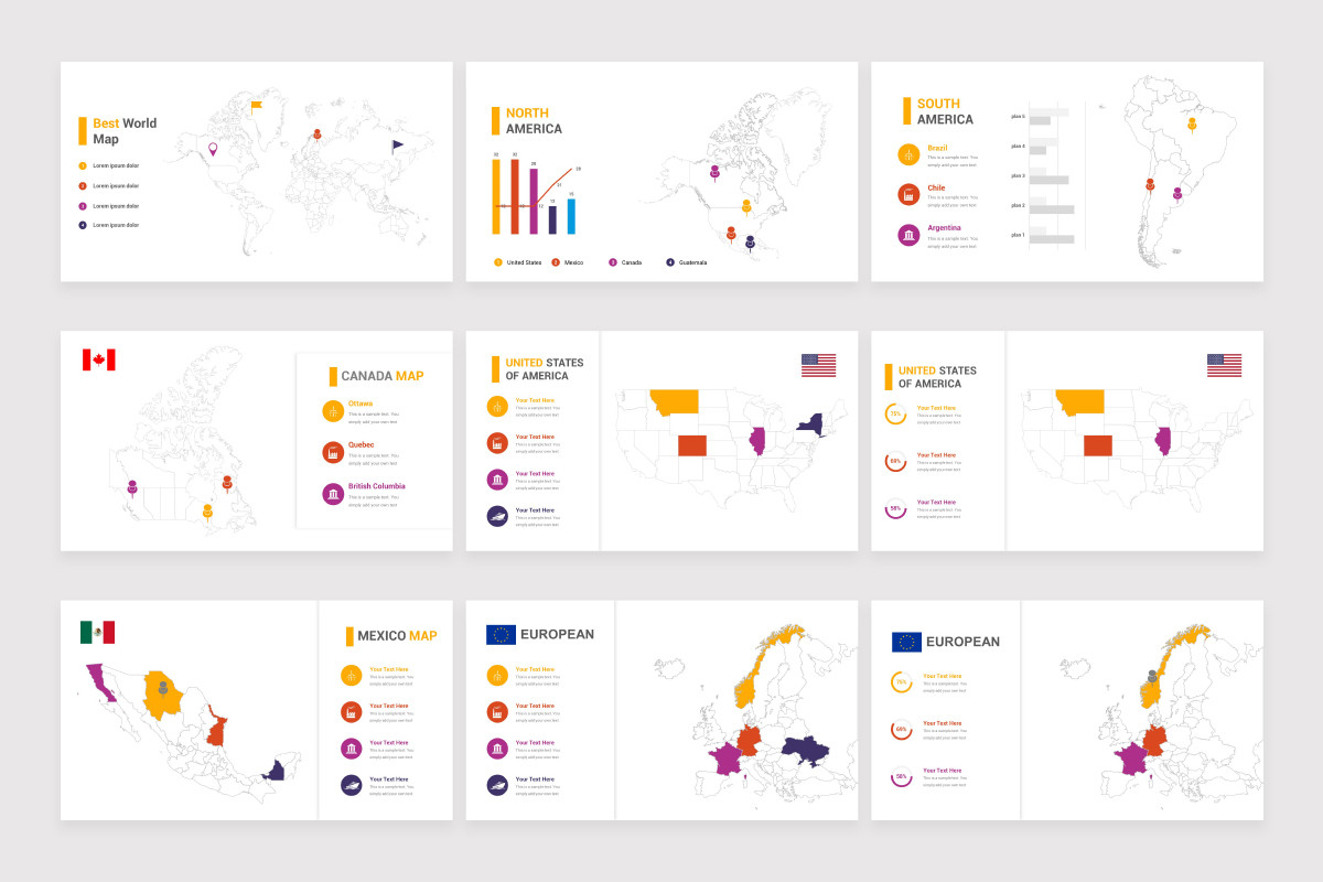 Clean Multipurpose Google Slides Template | Nulivo Market