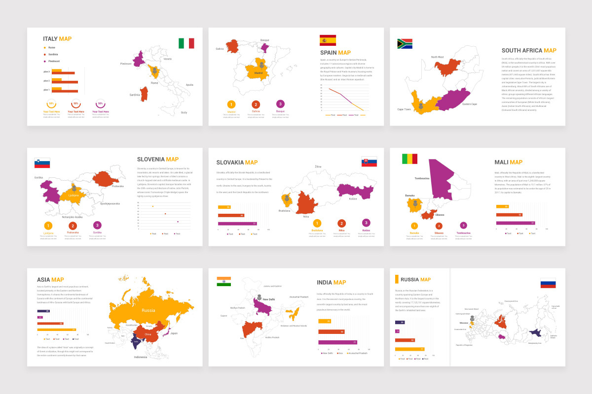 Clean Multipurpose Google Slides Template | Nulivo Market