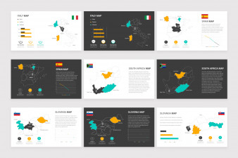 Maps Google Slides Presentation Template | Nulivo Market