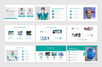 Medical and Healthcare Google Slides Presentation Template | Nulivo Market