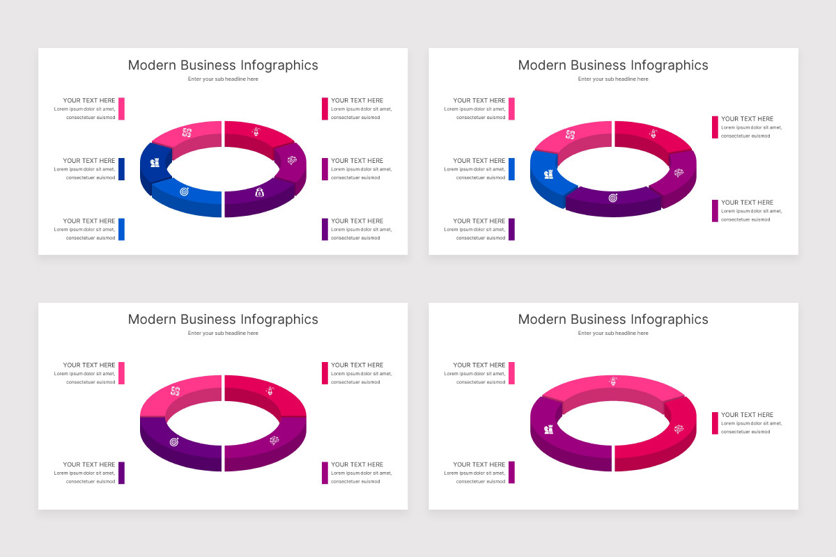 Modern Business Infographics Powerpoint Template | Nulivo Market