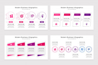 Modern Business Infographics Powerpoint Template | Nulivo Market