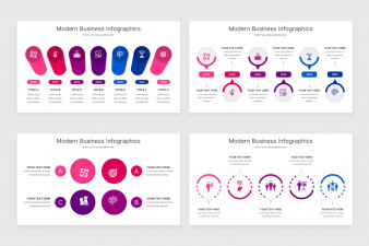 Modern Business Infographics Powerpoint Template | Nulivo Market