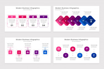 Modern Business Infographics Powerpoint Template | Nulivo Market