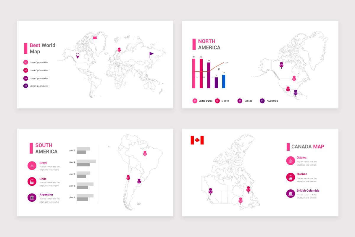Editable Data Charts Google Slides Presentation Template | Nulivo Market