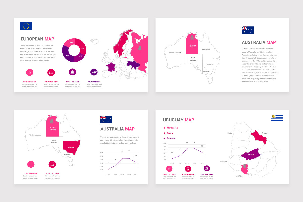 Editable Data Charts Google Slides Presentation Template | Nulivo Market