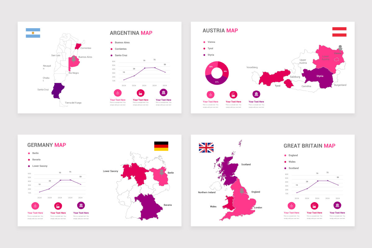 Editable Data Charts Google Slides Presentation Template | Nulivo Market