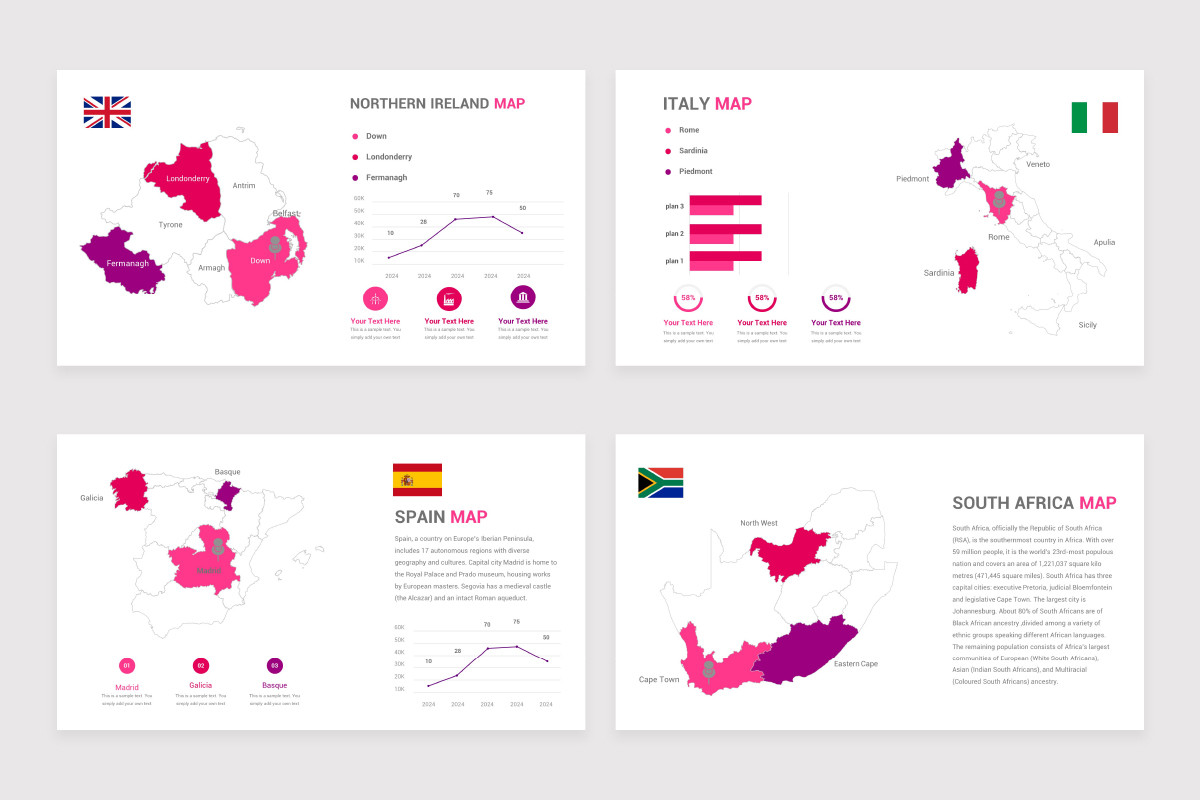 Editable Data Charts Google Slides Presentation Template | Nulivo Market