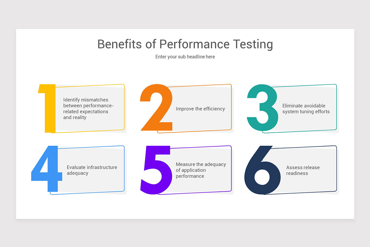 Performance Testing Keynote Presentation Template | Nulivo Market