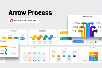 Arrow Process Powerpoint Template | Nulivo Market