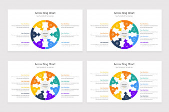 Arrow Ring Chart PowerPoint Template | Nulivo Market