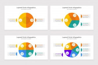 Layered Circle Diagrams PowerPoint Template | Nulivo Market