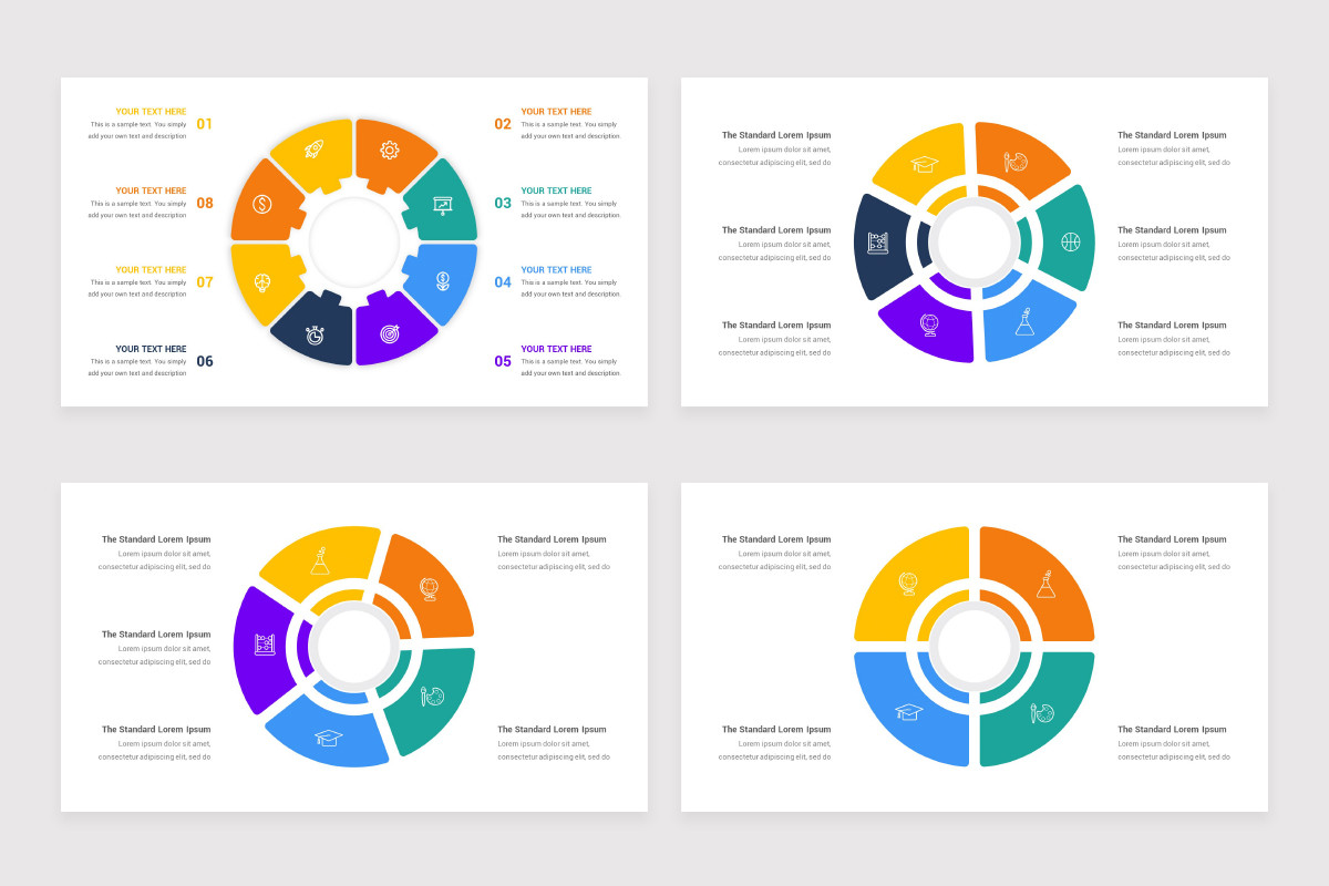 Vicious Circle Diagram PowerPoint Template | Nulivo Market