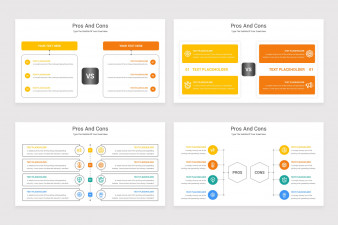 Comparison - Pros And Cons PowerPoint Template | Nulivo Market
