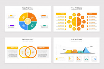 Comparison - Pros And Cons PowerPoint Template | Nulivo Market