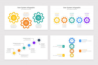 Gear System Diagram PowerPoint Template | Nulivo Market