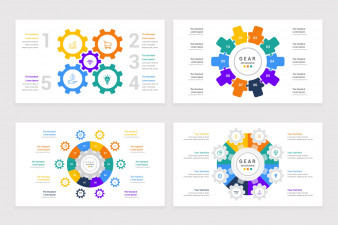 Gear System Diagram PowerPoint Template | Nulivo Market