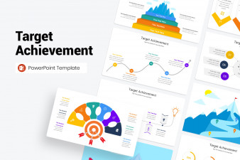 Target Achievement PowerPoint Template | Nulivo Market