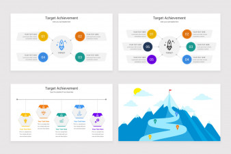 Target Achievement PowerPoint Template | Nulivo Market
