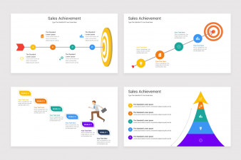 Sales Achievement PowerPoint Template | Nulivo Market