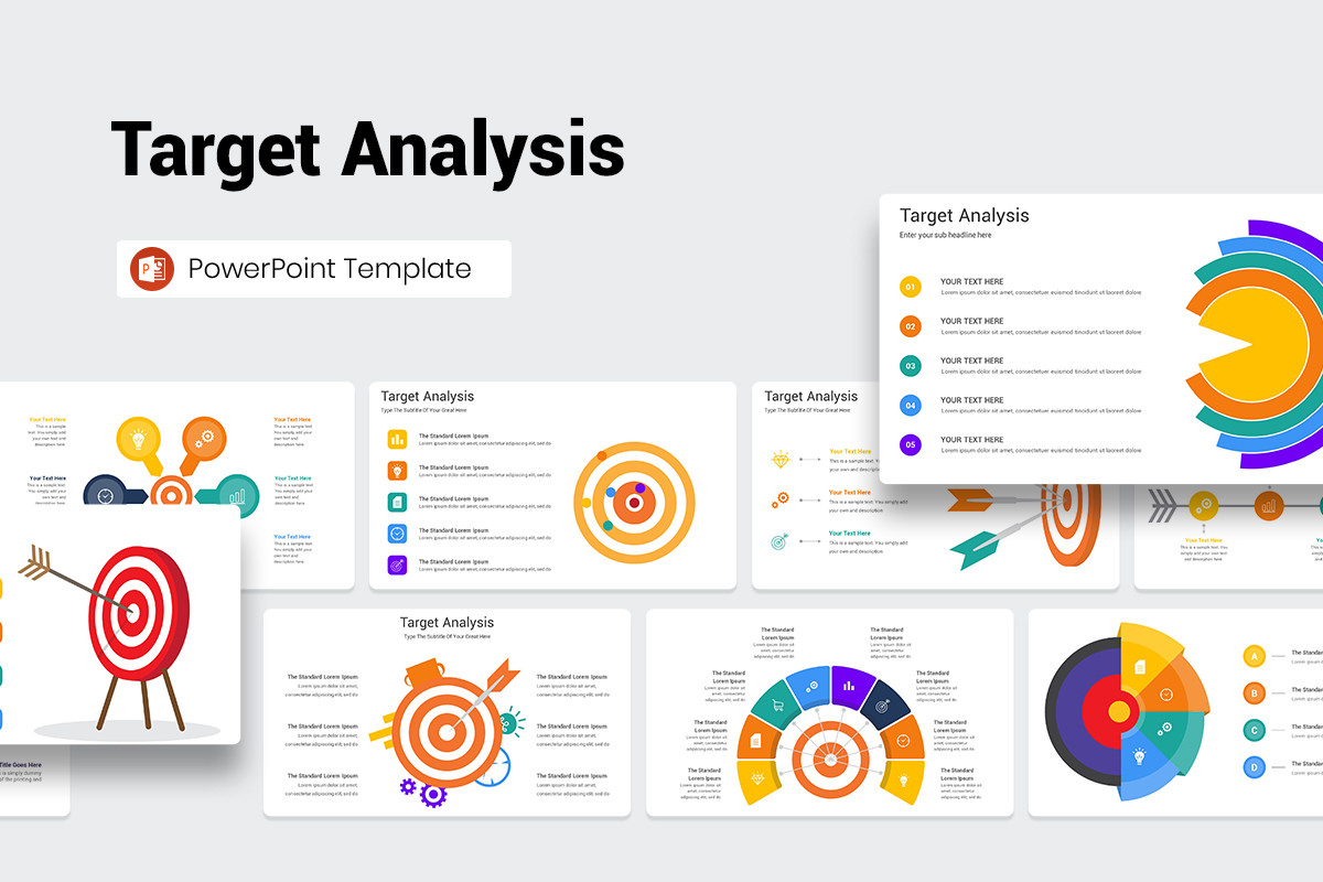 Target Analysis PowerPoint Template | Nulivo Market