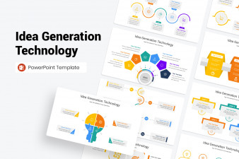 Idea Generation Technology PowerPoint Template | Nulivo Market