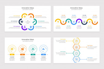 Innovative Ideas Diagram PowerPoint Template | Nulivo Market