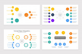 Concept Maps Infographics PowerPoint Template | Nulivo Market