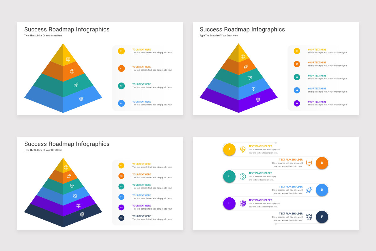 Success Roadmap PowerPoint Template | Nulivo Market