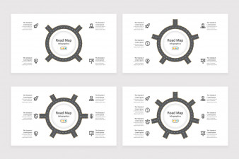 Circular Roadmap PowerPoint Template | Nulivo Market