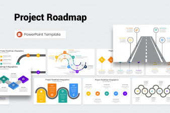 Project Roadmap PowerPoint Template | Nulivo Market