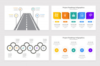 Project Roadmap PowerPoint Template | Nulivo Market