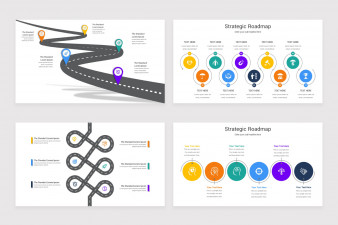 Strategic Roadmap PowerPoint Template | Nulivo Market