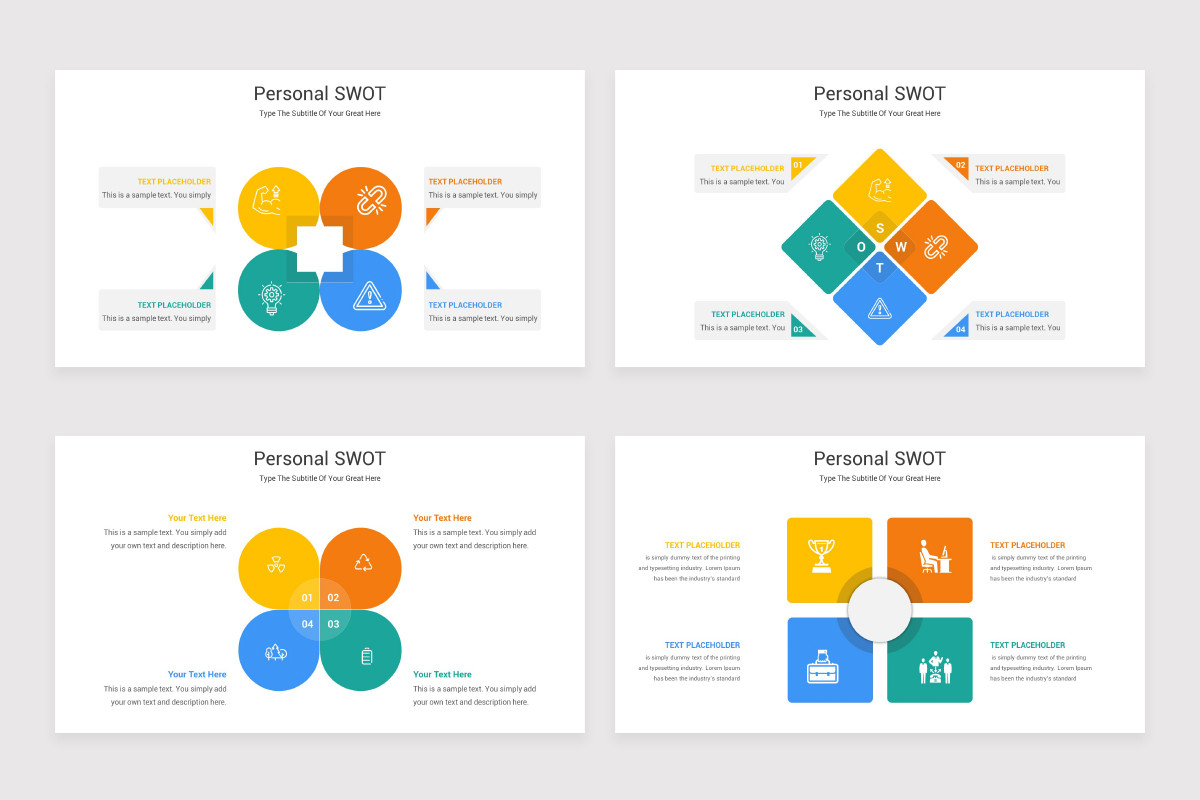 Personal SWOT PowerPoint Template | Nulivo Market