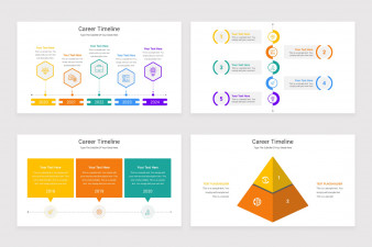 Career Timeline PowerPoint Template | Nulivo Market