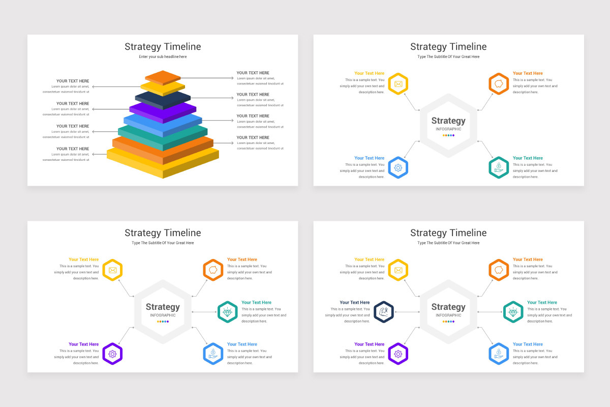 Strategy Timeline PowerPoint Template | Nulivo Market