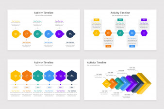 Activity Timeline PowerPoint Template | Nulivo Market