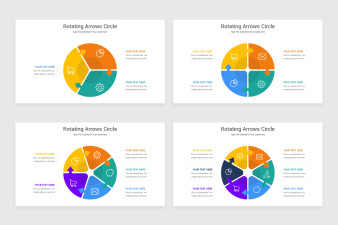 Rotating Arrows Circle Google Slides Template | Nulivo Market