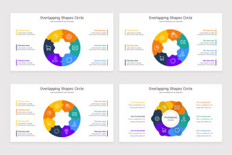 Overlapping Shapes Circle Google Slides Template | Nulivo Market