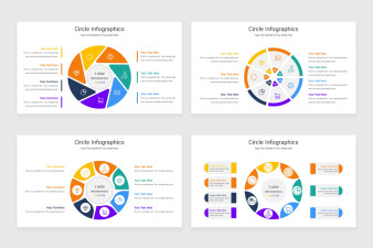 Circle Segments 7 Sections Google Slides Template | Nulivo Market