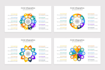 Circle Segments 10 Sections Google Slides Template | Nulivo Market