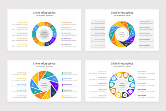 Circle Segments 10 Sections Google Slides Template | Nulivo Market