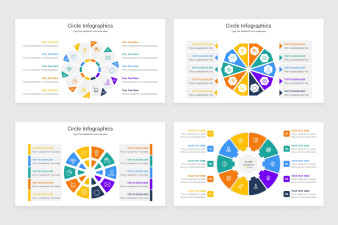 Circle Segments 10 Sections Google Slides Template | Nulivo Market