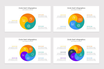 Circle Swirl Google Slides Template | Nulivo Market